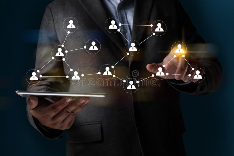 People Network Structure People Business and Communication Technology ...