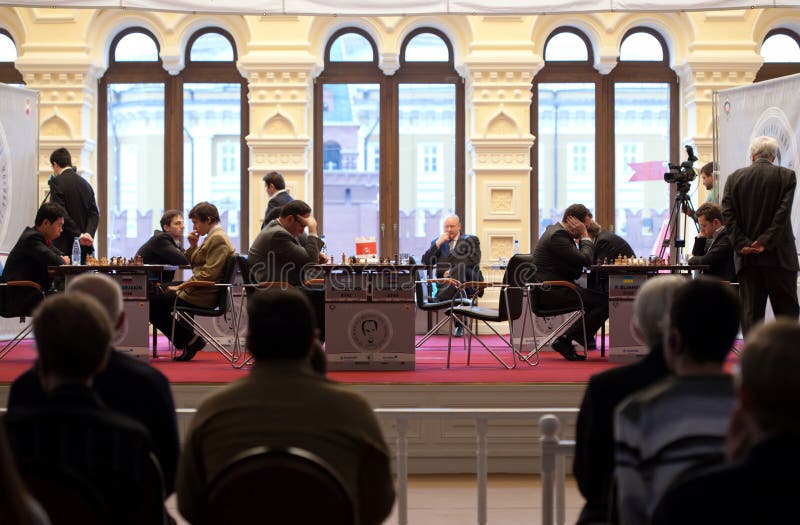 People Observe Game of Grand Masters Editorial Photo - Image of figure ...