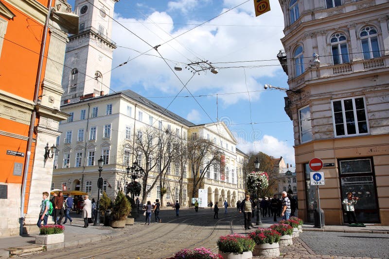 People on the Old Sunny Street Editorial Photo - Image of outdoor ...