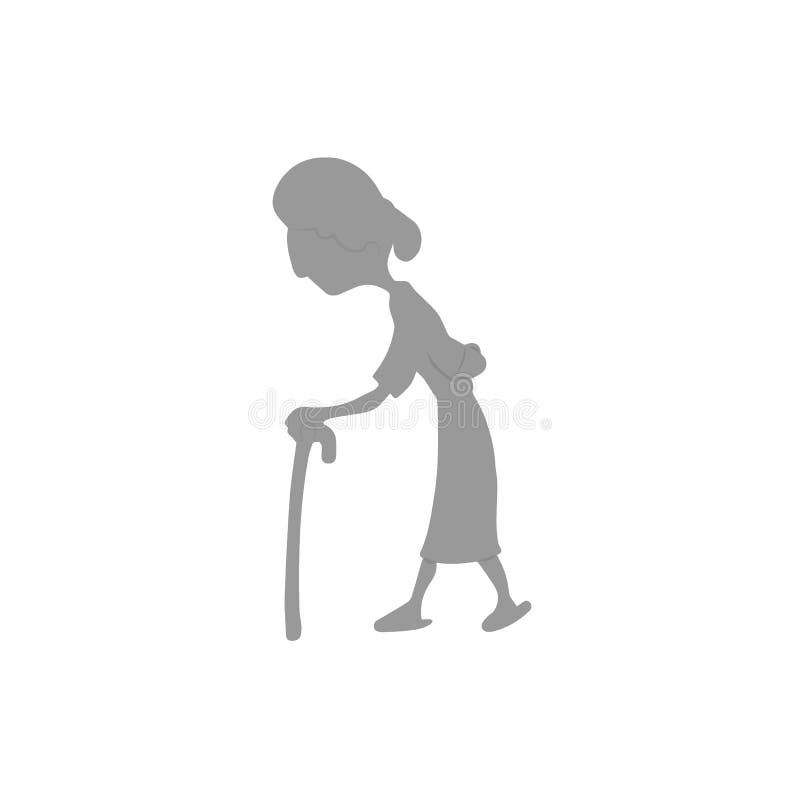 Happy Women Cane Stock Illustrations – 152 Happy Women Cane Stock ...