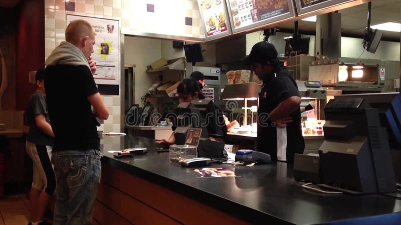 People Ordering Food Inside Chinese Restaurant Stock Footage - Video of ...