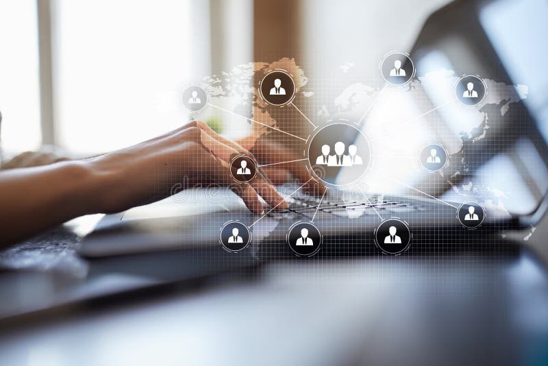 People Organisation Structure. HR. Human Resources and Recruitment ...