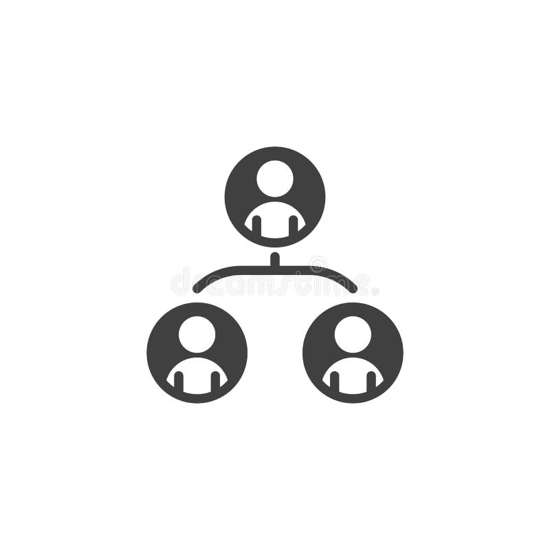 People Organization Icon Set Stock Vector - Illustration of corporate ...