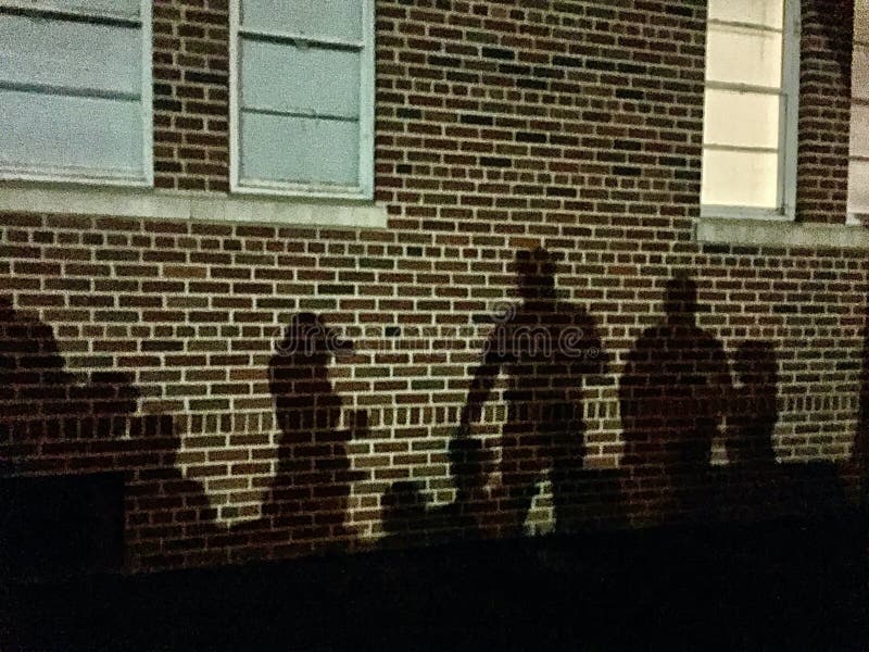 People at a Party Shadow on the Wall Stock Photo - Image of border ...