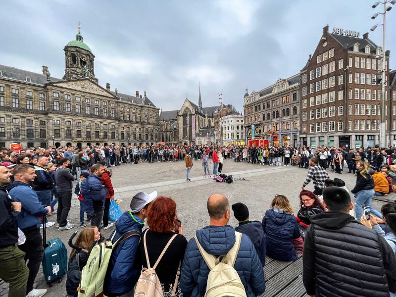 People Performing and Watching a Dancing Performance in Front of the ...