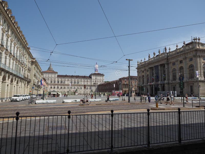 Castello Square in Conegliano, Veneto, Italy Stock Photo - Image of ...