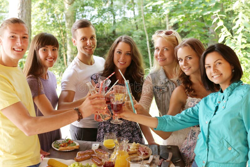 People on the picnic stock image. Image of outdoor, nature - 59469295