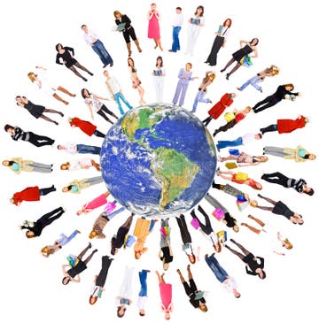 367 Colorful Team Work People Circle Stock Photos - Free & Royalty-Free ...