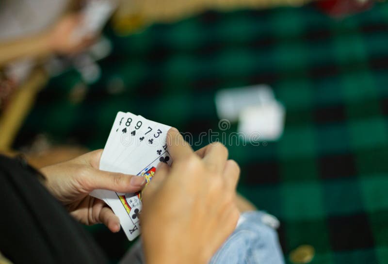 People Playing Card and Paying Coin Stock Image - Image of gaming, coin ...