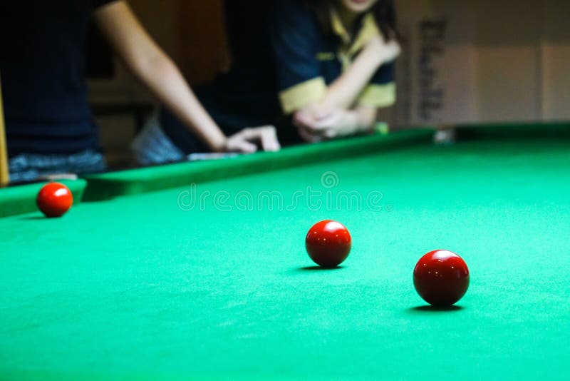People Playing Pool Snooker Stock Photo - Image of concentration ...