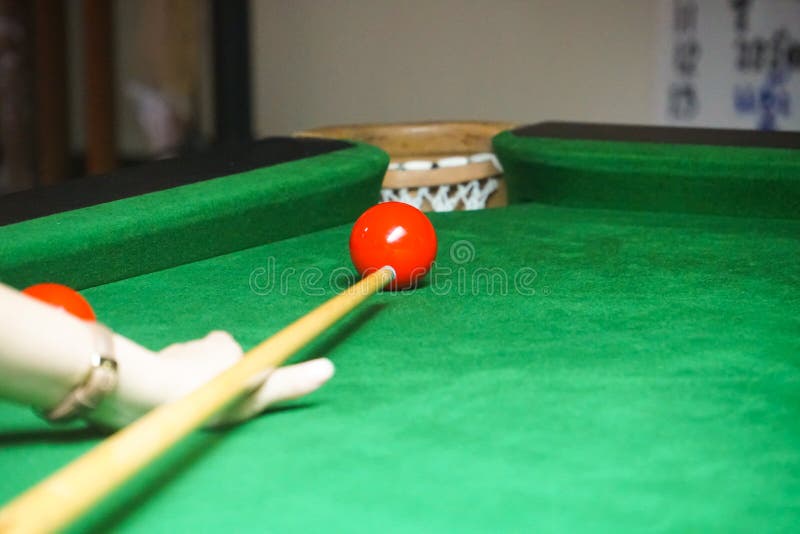 People Playing Pool Snooker Stock Image - Image of people, activity ...