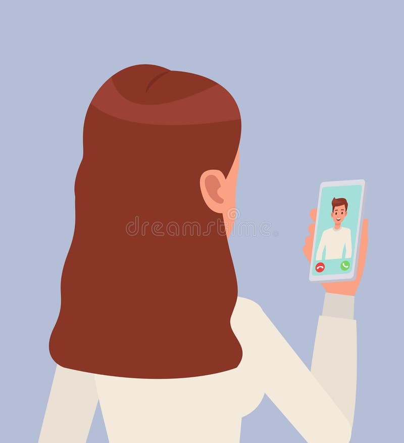 People Playing Smartphone Character Vector Design No6 Stock Vector ...