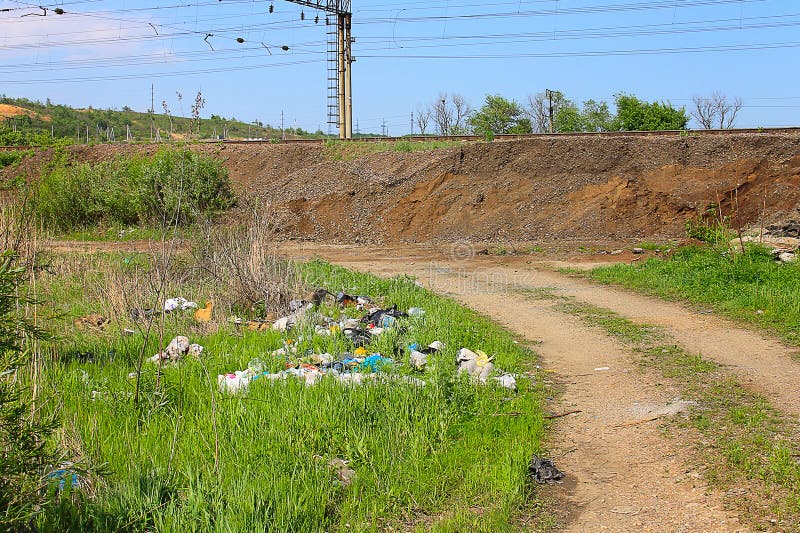People Pollute the Environment Stock Image - Image of environment ...