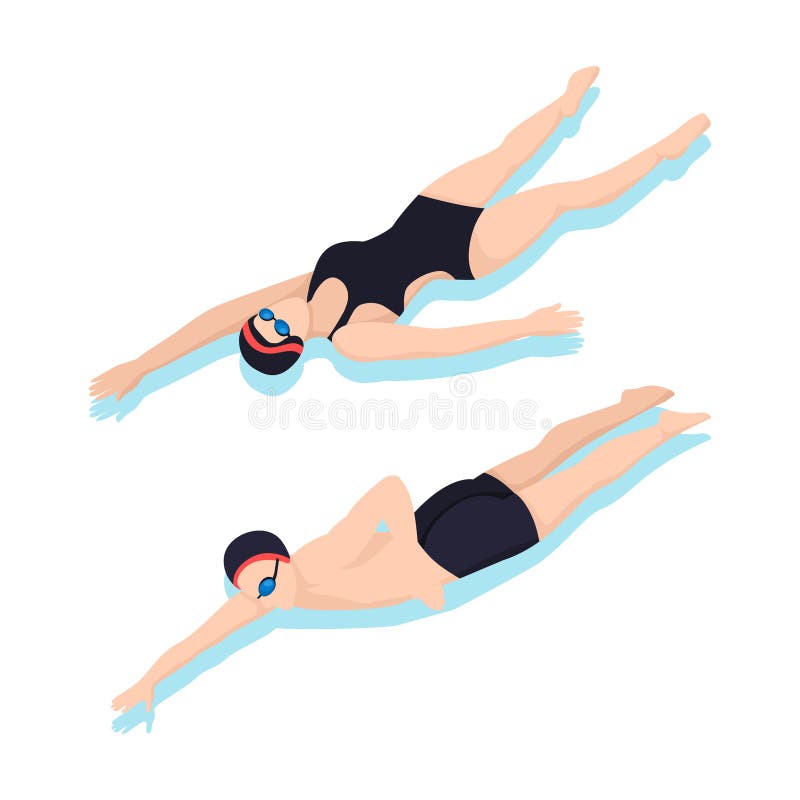 White 3d People Swimming Pool Stock Illustrations – 267 White 3d People ...