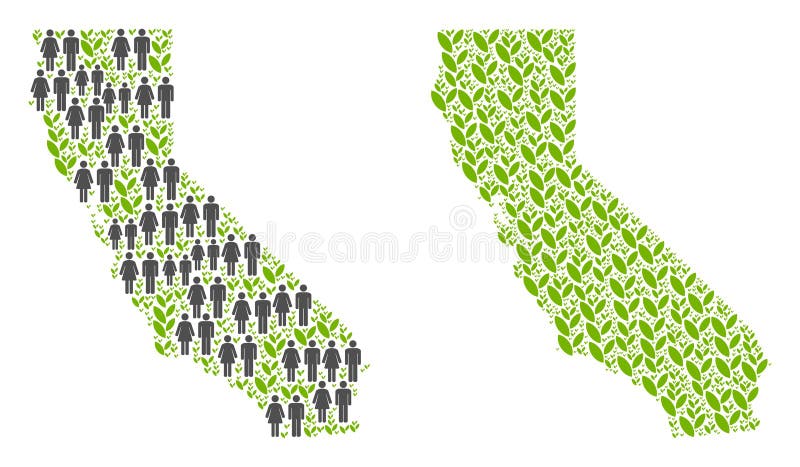 California Agriculture Map Stock Illustrations – 33 California ...