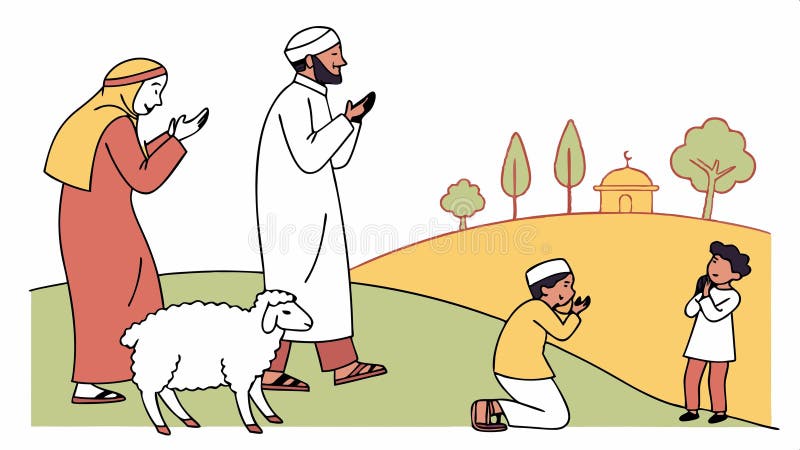 People Praying and Showing Devotion in a Peaceful Religious Setting ...