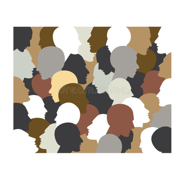 Heads Vector Background Stock Illustrations – 11,421 Heads Vector ...