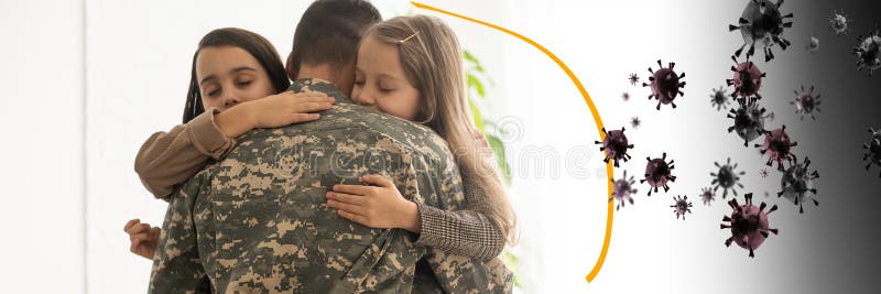 People are Protected from the Virus by a Dome Stock Image - Image of ...