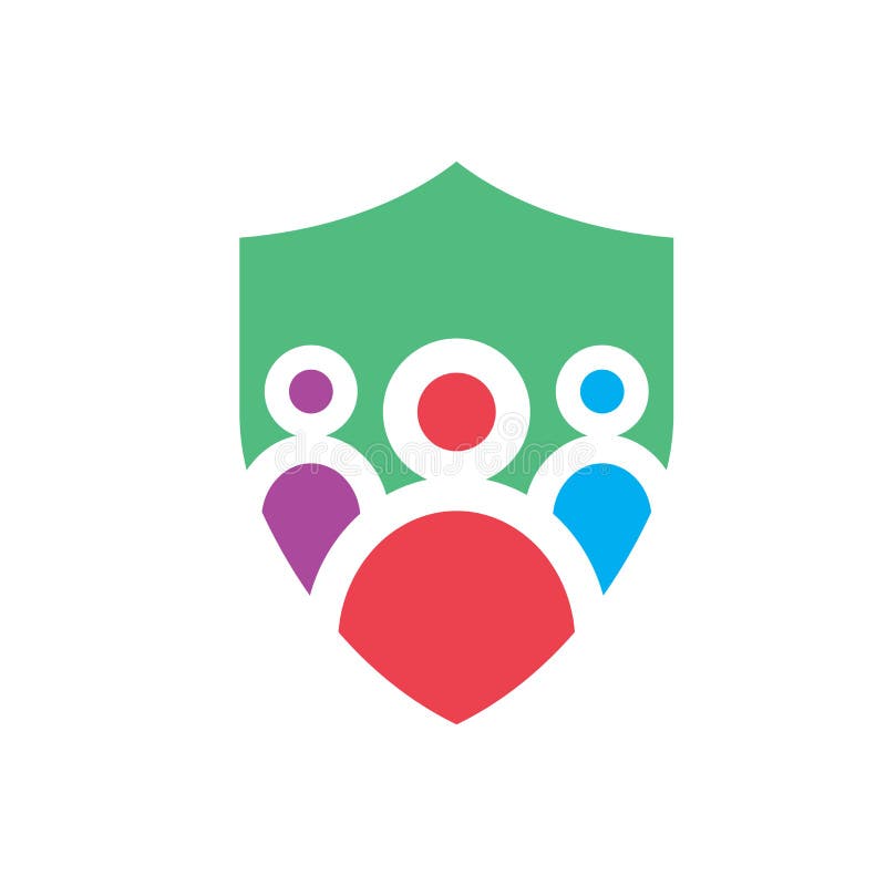 People Protection Globe/Earth. Stock Vector - Illustration of full ...