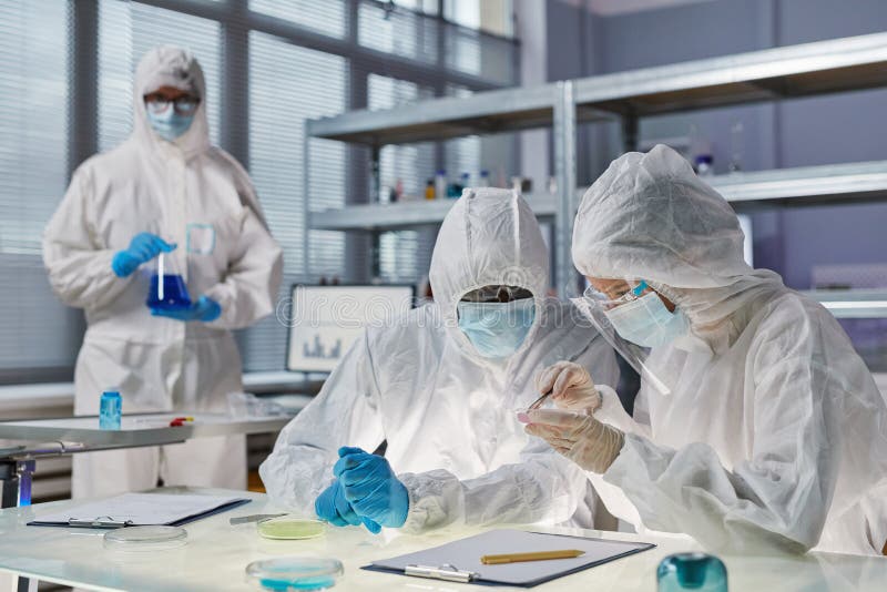People Working in Team in the Laboratory Stock Photo - Image of biology ...