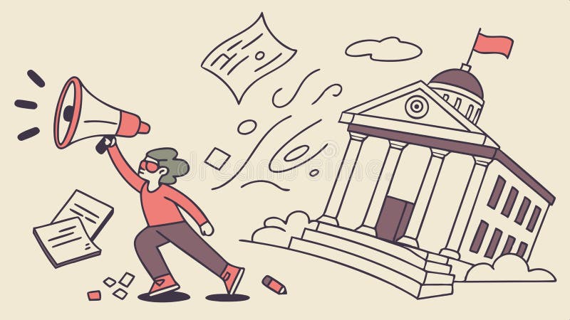 People Protesting at Government Building, Civic Action and Rights ...