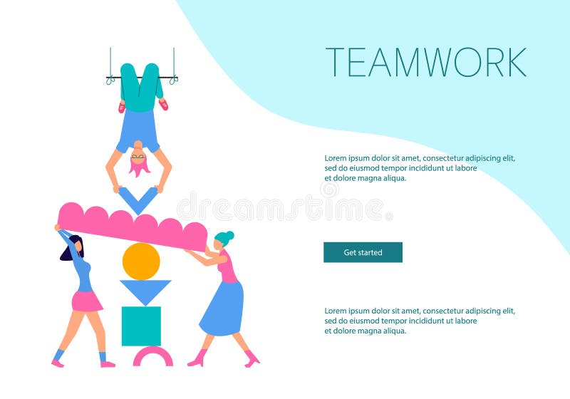 Team building pyramid stock illustration. Illustration of isolated ...