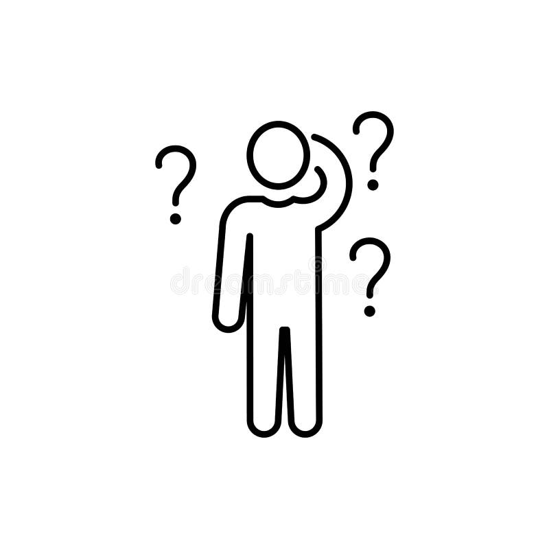 People Question Icon. People Question Symbol Template for Graphic and ...