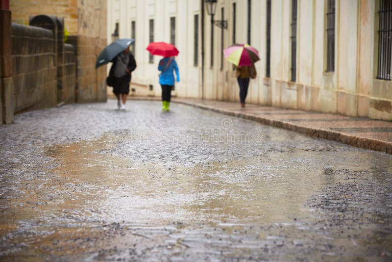 People in rain stock photo. Image of outdoor, rippled - 31848504