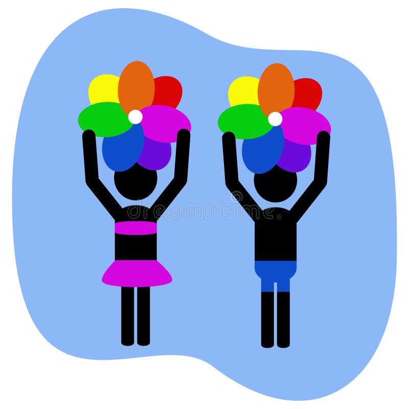 Equal Flowers Stock Illustrations – 298 Equal Flowers Stock ...