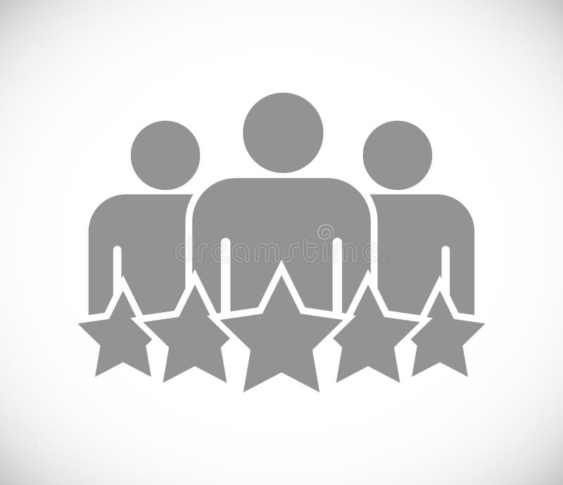 People Rating and Feedback Website Social Media Stock Vector ...