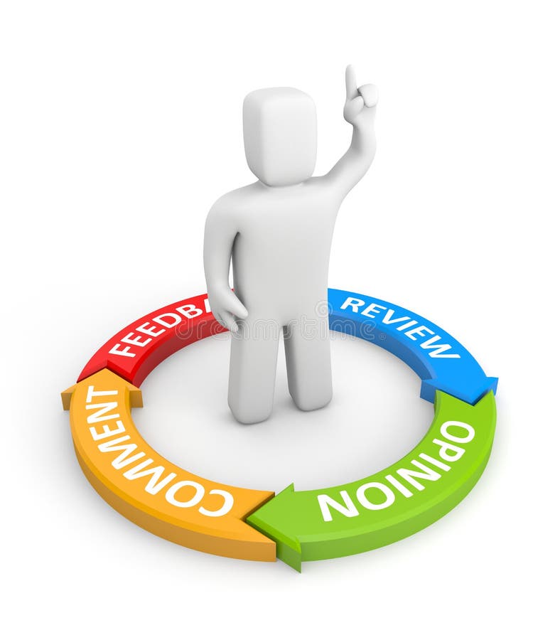 People recommend! stock illustration. Illustration of opinion - 41549441