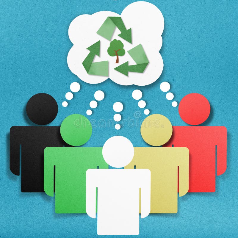 People recycle sign stock photo. Image of global, environment - 44031748