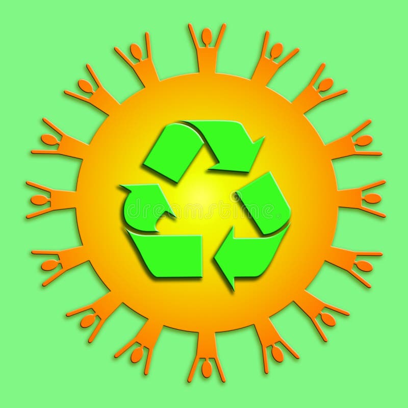 People Recycling Picture. Image: 5846441