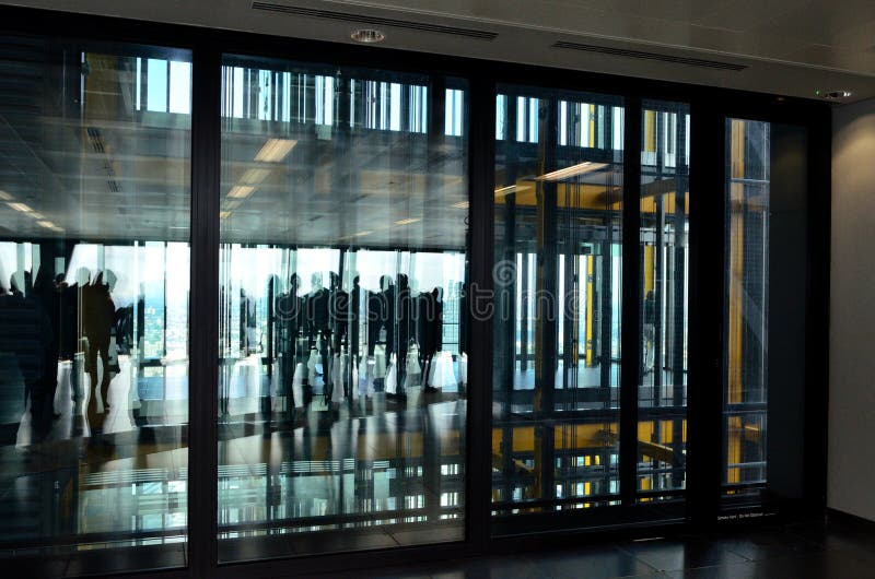 People reflection stock photo. Image of silhouettes, transparency ...