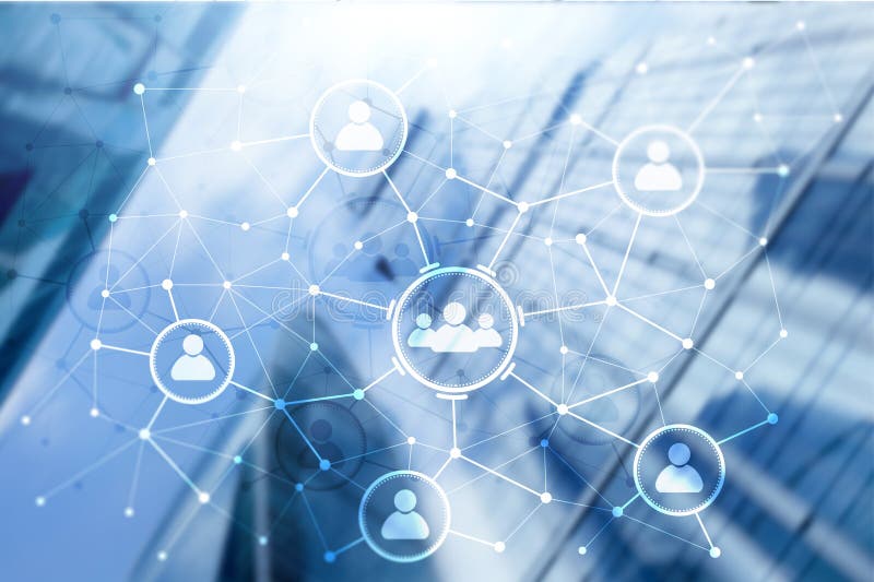 People Relation and Organization Structure. Social Media. Business and ...