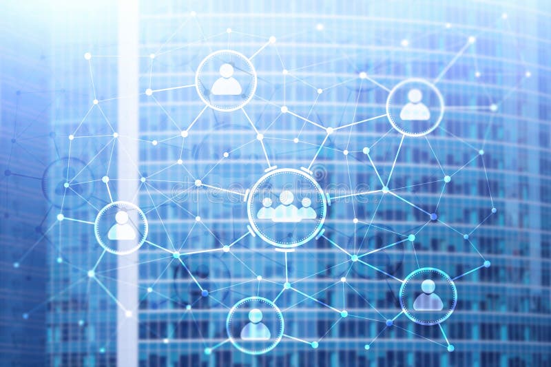 People Relation and Organization Structure. Social Media. Business and ...