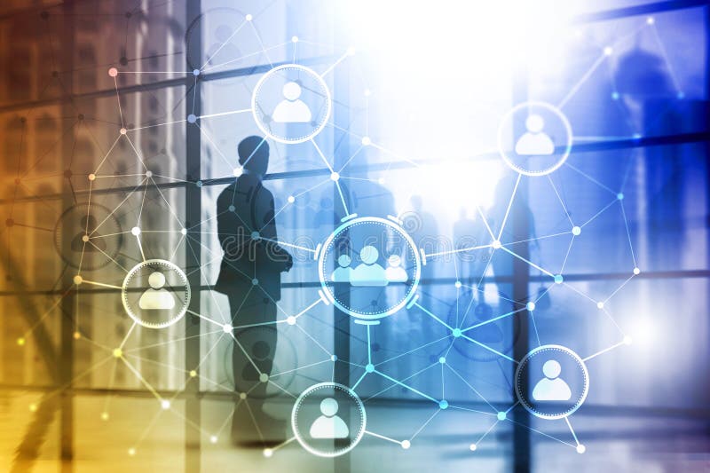 People Relation and Organization Structure. Social Media. Business and ...