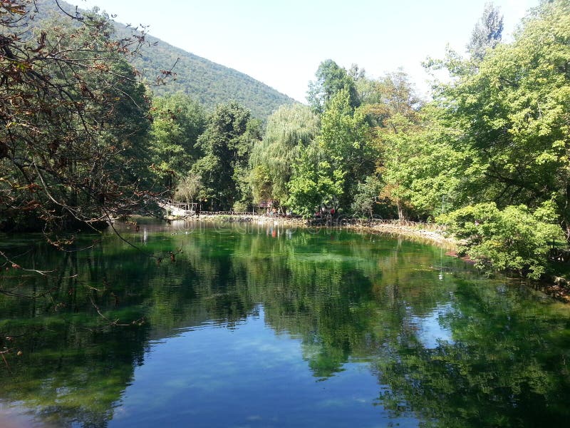 People rest by the lake stock image. Image of nature - 172519627