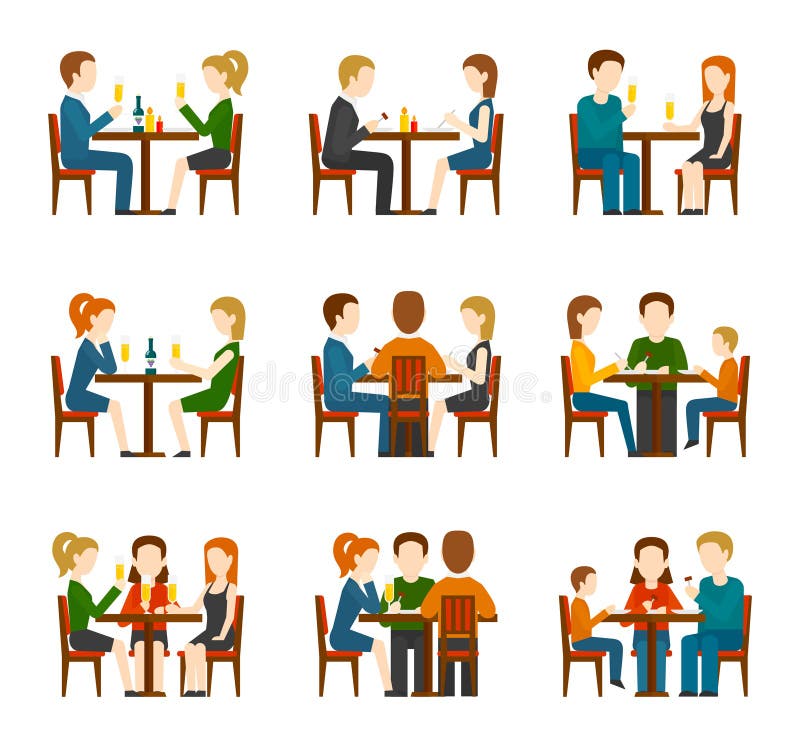 Socializing Icons Stock Illustrations – 990 Socializing Icons Stock ...
