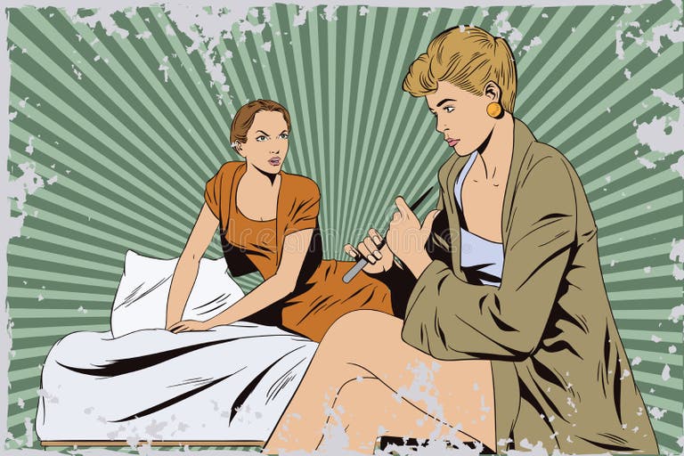 Pop Art Manicure Stock Illustrations 739 Pop Art Manicure Stock