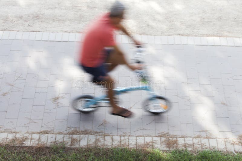 People Riding a Bike View from Above Stock Image - Image of bike ...