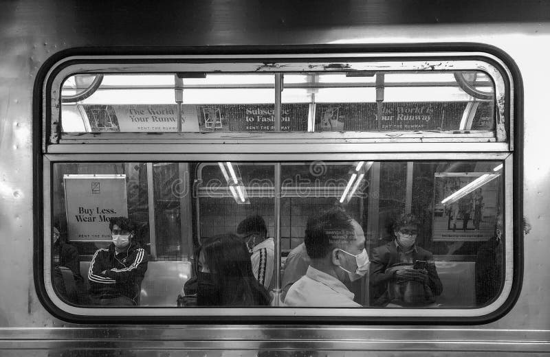 People Riding the NYC Subway for Work and School Reopening NYC ...