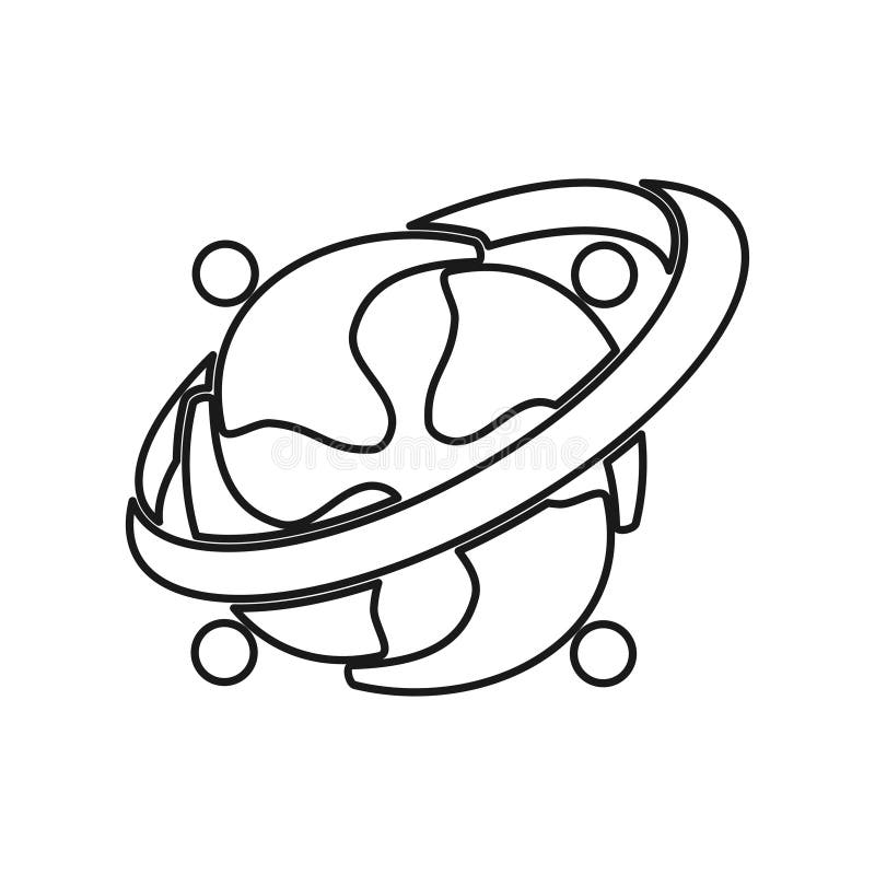 Rotation people logo stock vector. Illustration of circular - 26959629