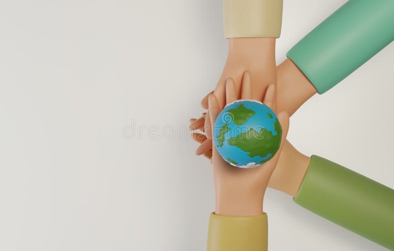 Green Helping Hand Background Recycle Icon Stock Illustrations – 25 ...