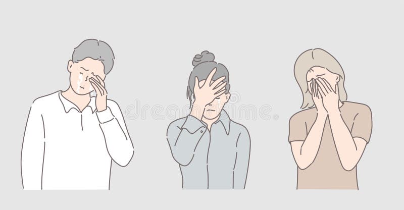 Disappointed Line Drawing Stock Illustrations – 285 Disappointed Line ...