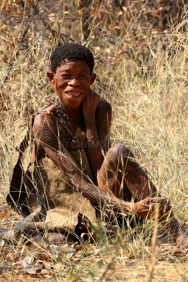 People of the San Tribe in Namibia Stock Photo - Image of poverty ...