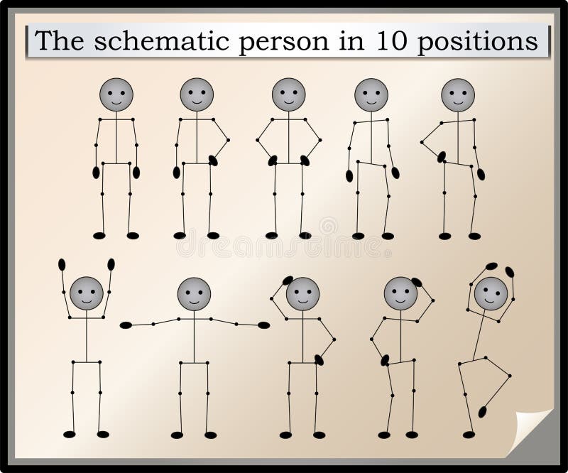 People 10 stock vector. Illustration of scheme, bright - 35276244