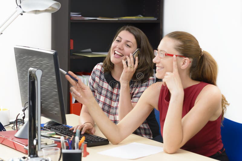 People Searching on Internet Stock Photo - Image of advertisement, desk ...