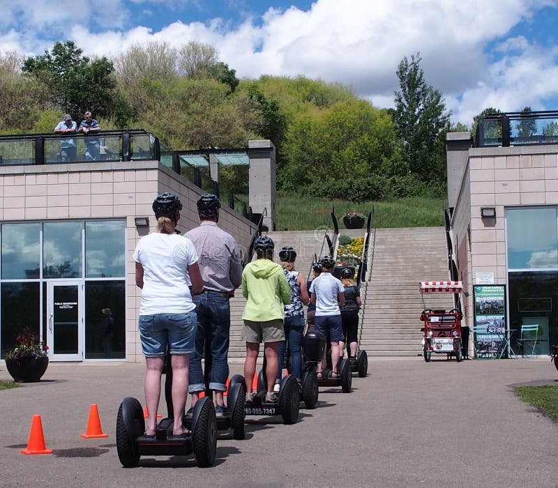 People at Segway Lesson editorial photography. Image of wheels - 55794562