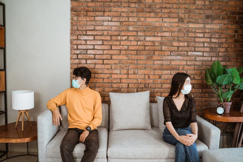 People Separating Avoiding Getting Infection Stock Image - Image of ...